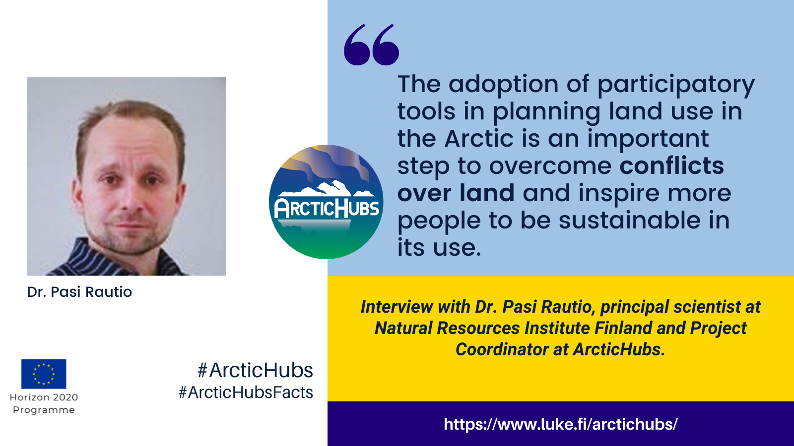 Interview with Dr. Pasi Rautio, principal scientist at Natural Resources Institute Finland ...