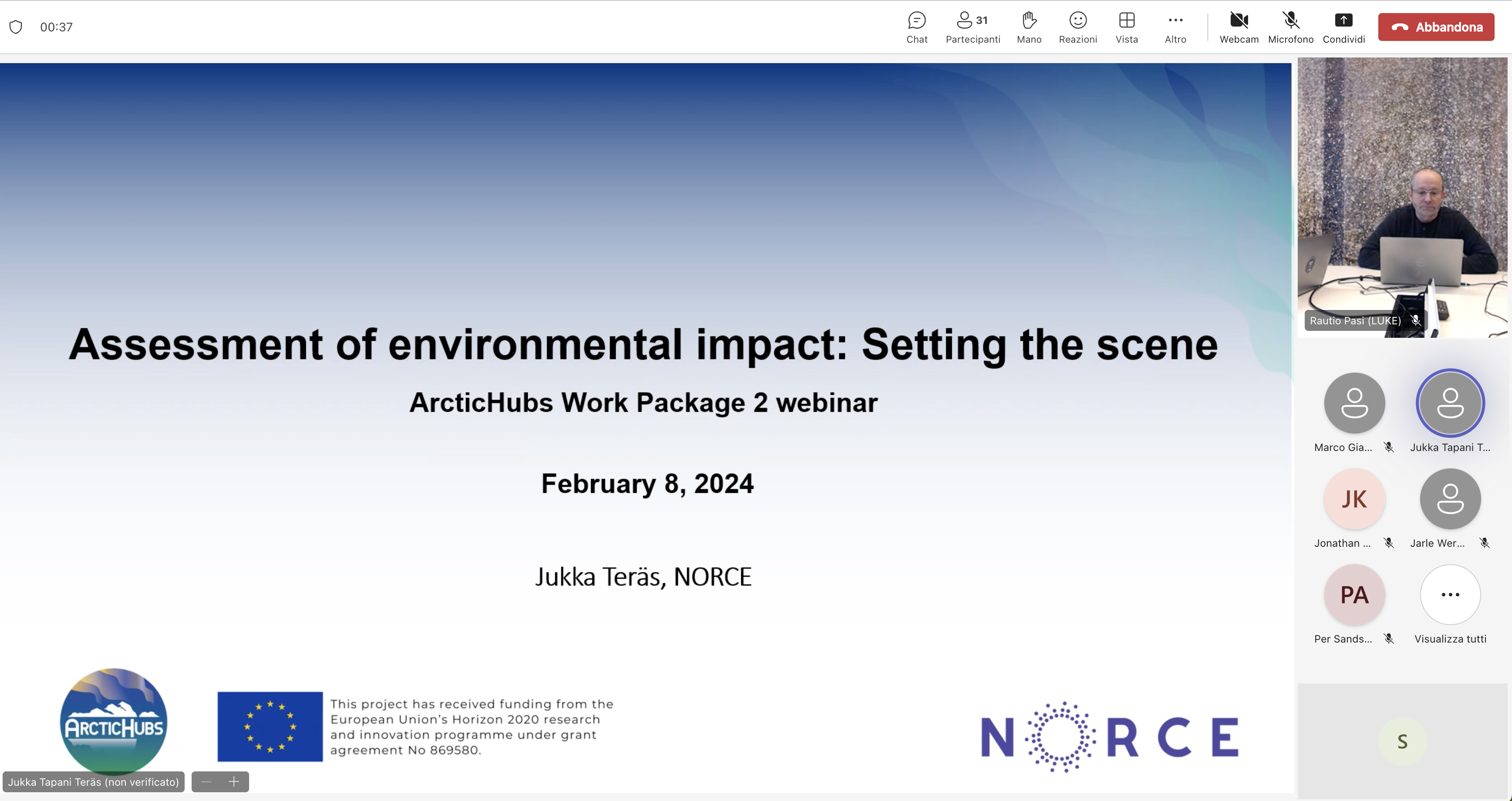 ArcticHubs webinar on Environmental impacts in Arctic Hubs gave a kick ...